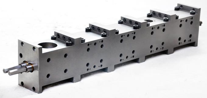 High Accuracy Double Screw Extruder Barrel 75mm With Bi-Metallic Linear