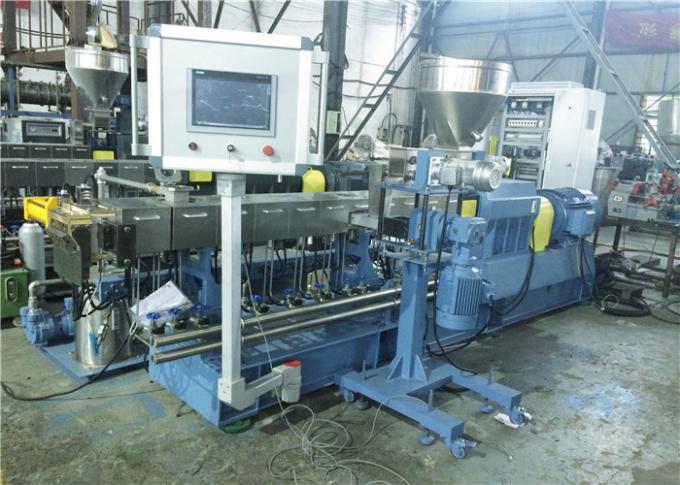 High Speed Side Feeder Twin Screw Extruder With Capacity 300kg/hr
