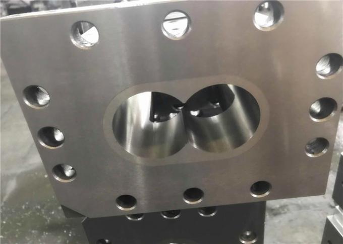 Custom 65mm Twin Screw Extruder Barrel With Bi-Metallic Linear Inside